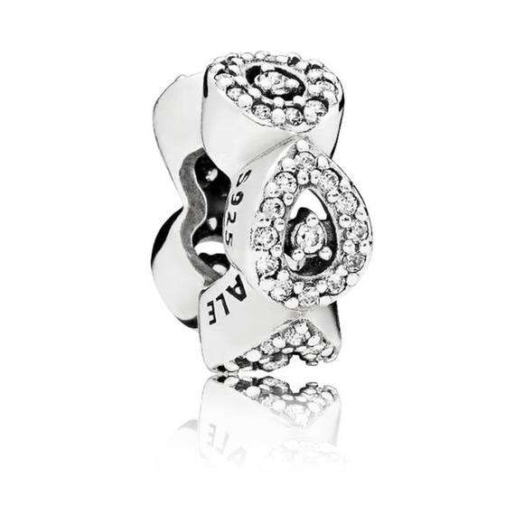 Pandora | Jewelry | Retired Pandora Cascading Glamour Teardrop Spacer ...